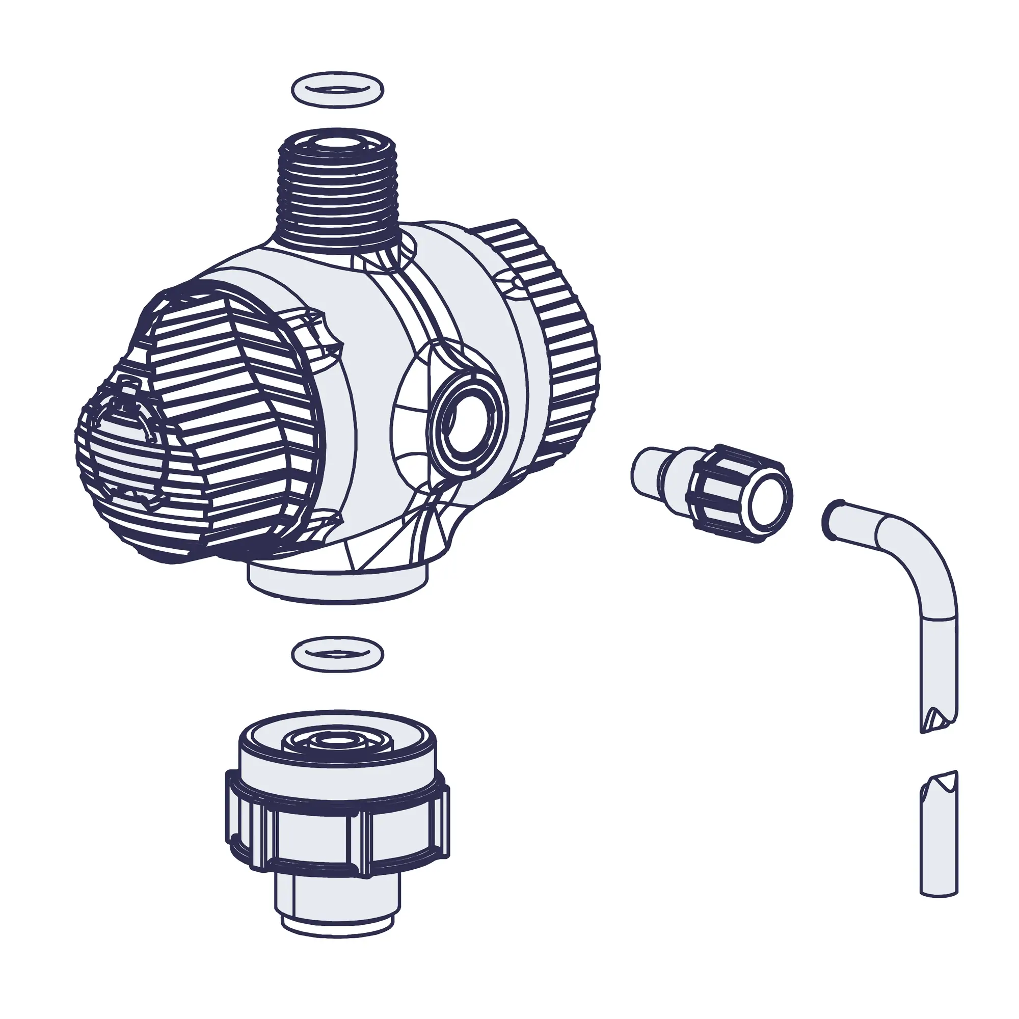 LMI :: 48753 | 4FV Assembly - PVC/POLYPREL → 57706