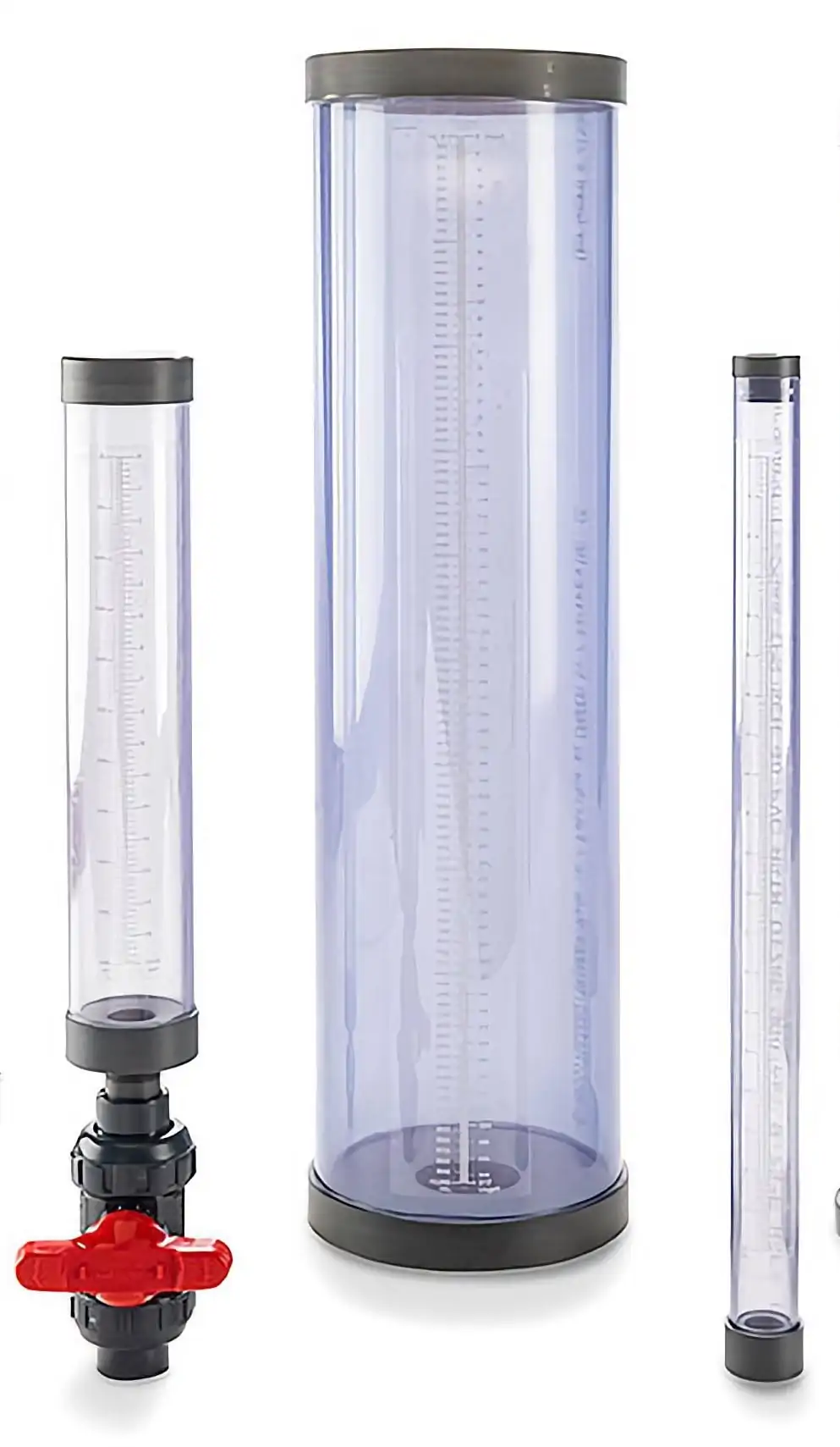 Griffco Valve :: CC0100-S | 100 mL Calibration Cylinder - PVC - Sealed