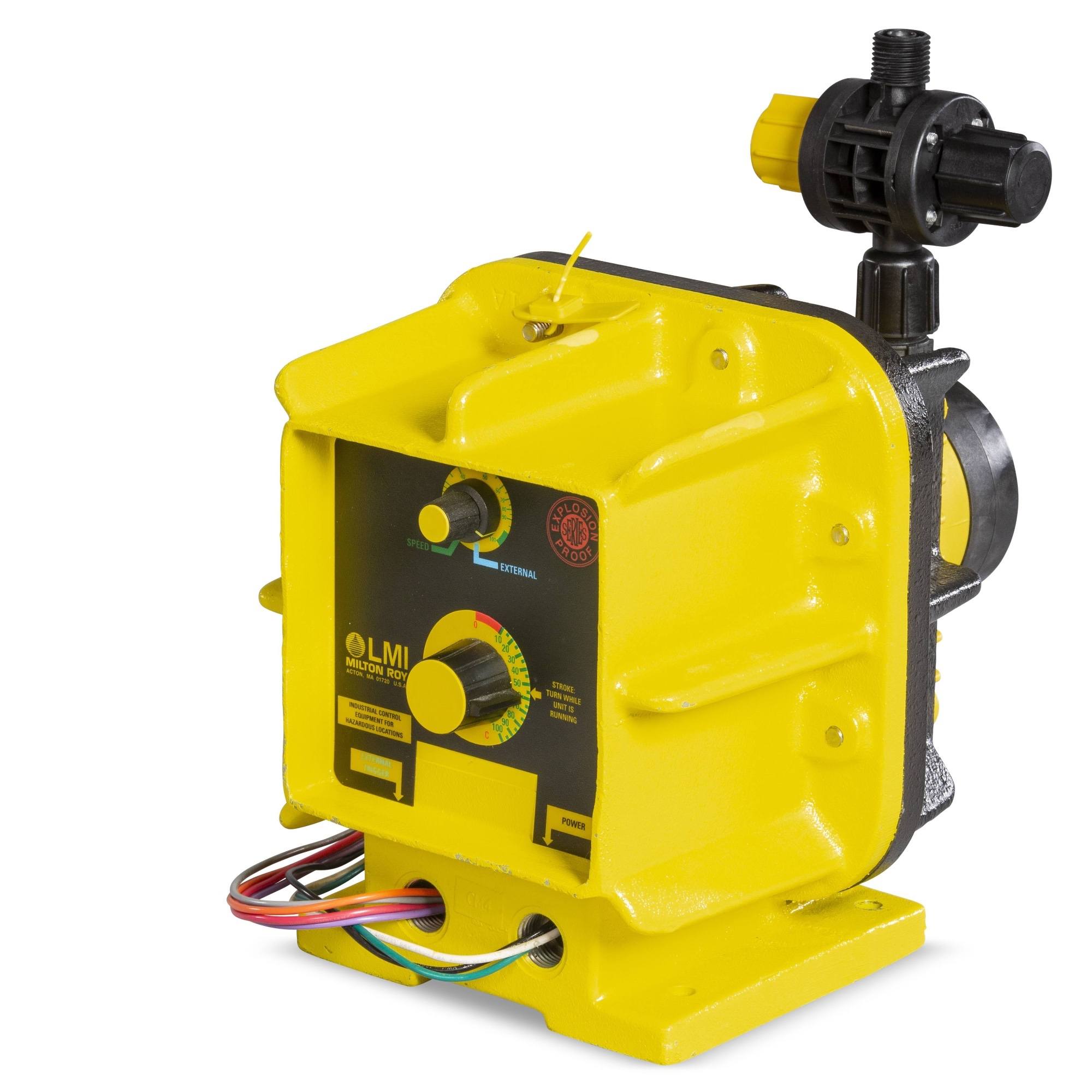 LMI :: E712-D68AI | LMI Metering Pump - 2.3 GPH - 150 psi - PVC