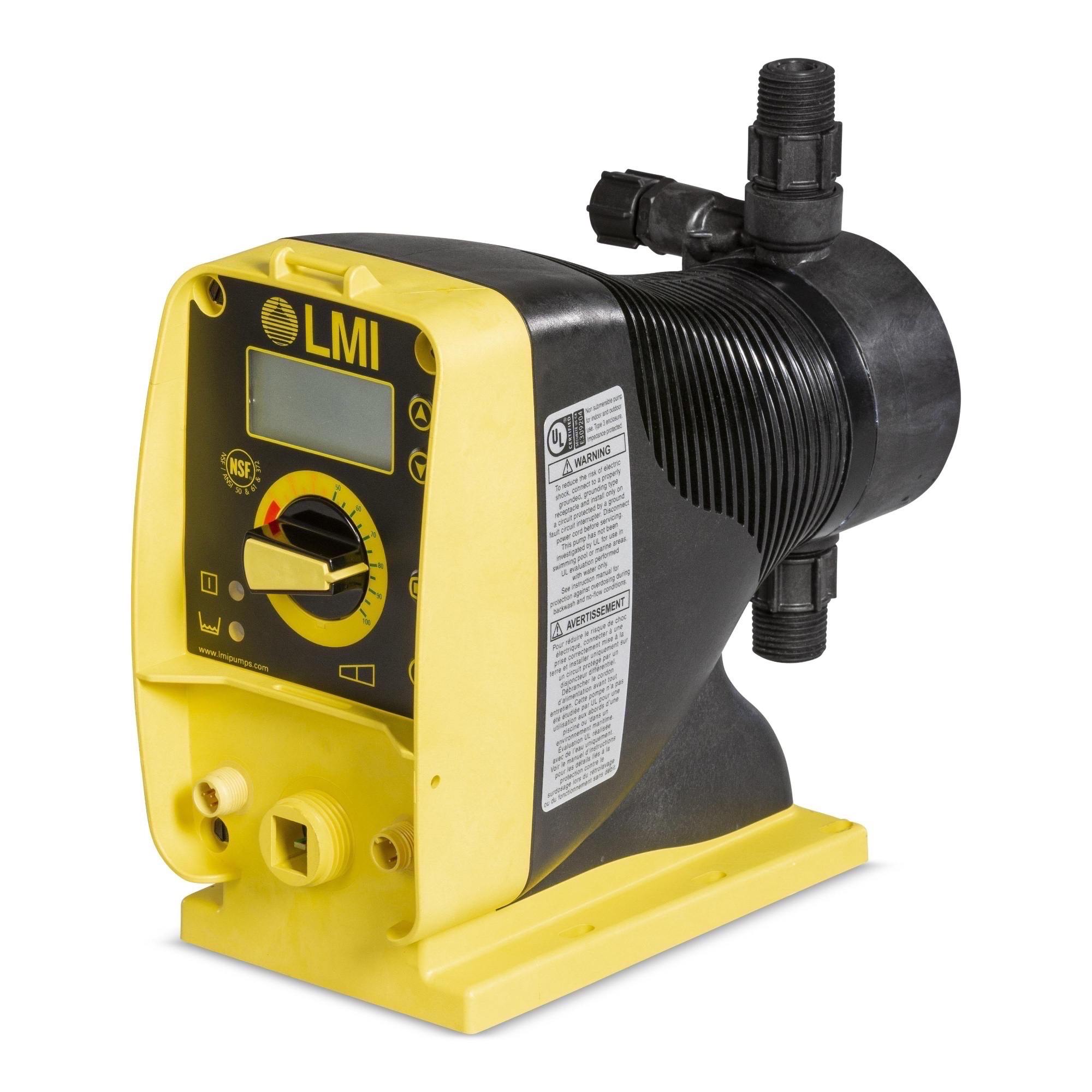 LMI :: AD861-842NI | LMI Metering Pump - 2.0 GPH - 50 psi - PVDF