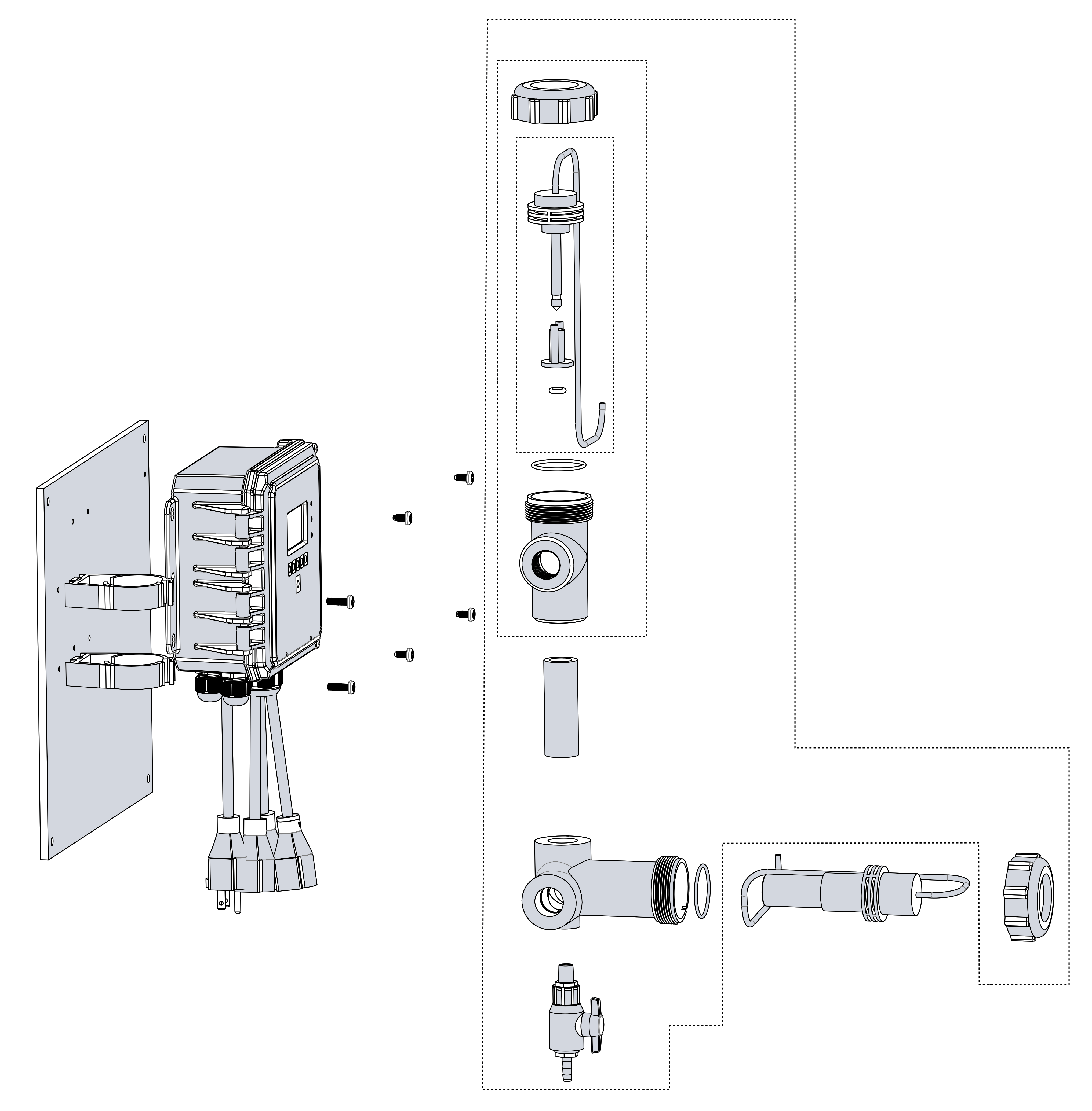 Walchem Controllers :: WCTW110P-N-G | W100 Cooling Tower Controller - 3 ...