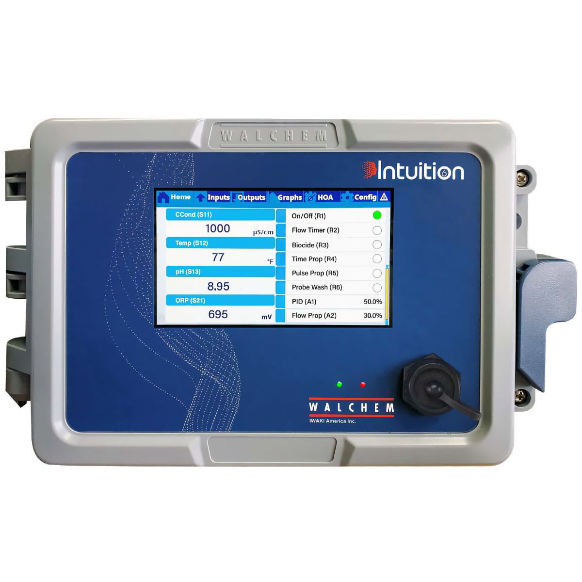 Walchem Controllers :: WPH6 | Intuition-6 - pH & ORP Controllers