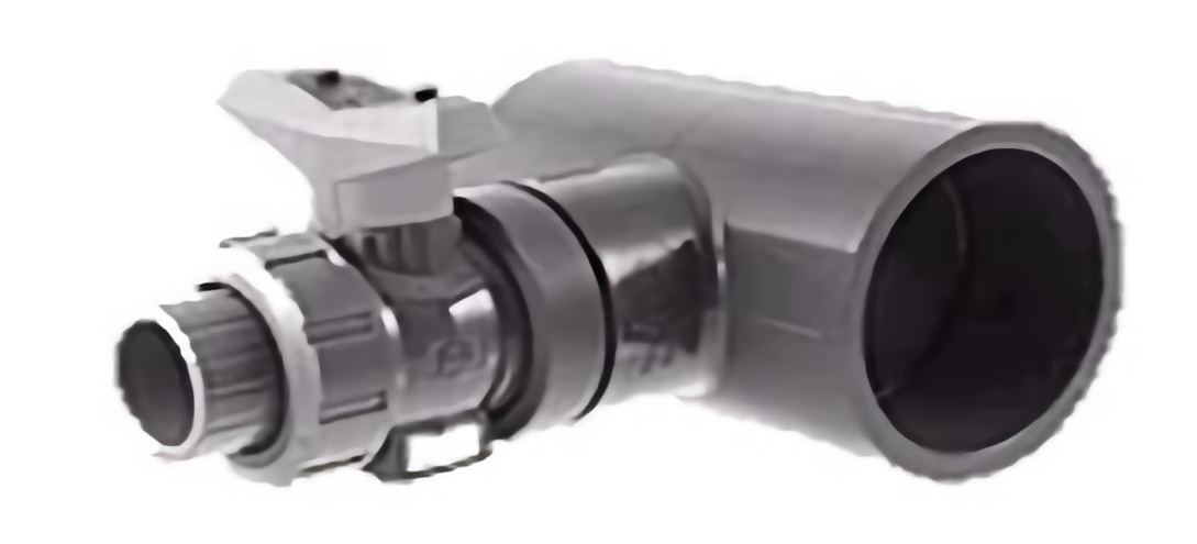 Georg Fischer :: 150.319.101 | 1-1/4x1/2 - Tee Valve - PVC/EPDM