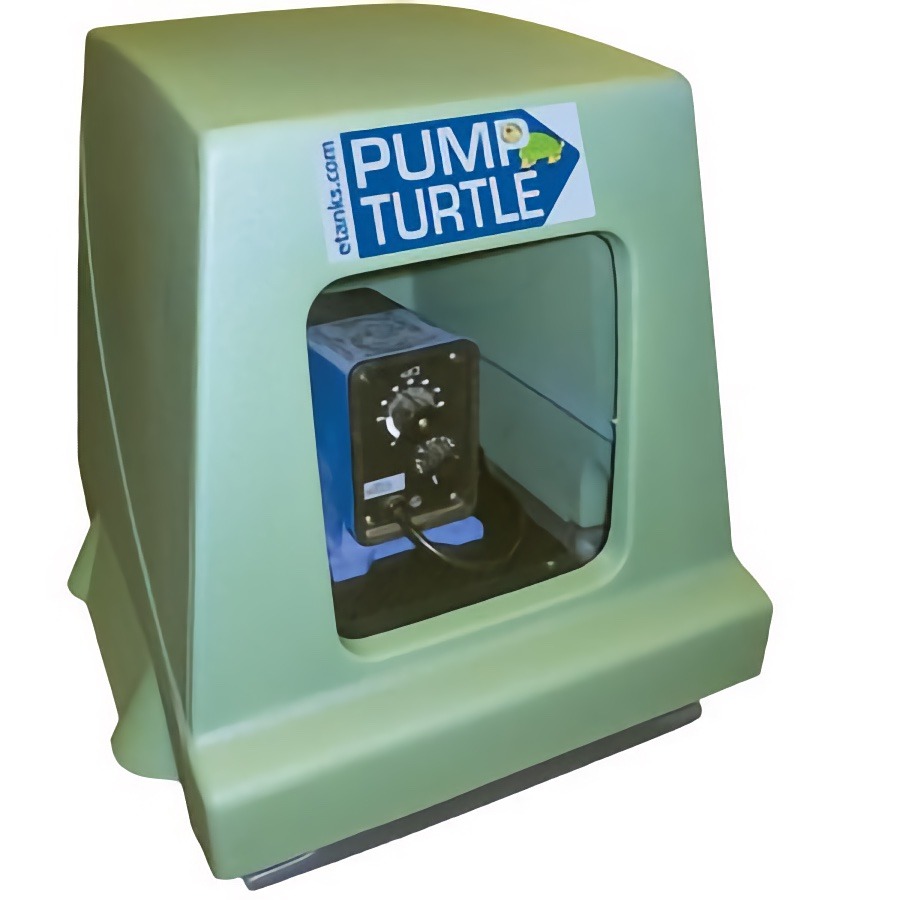 Peabody Engineering :: 253-31434 | Pump Turtle - 1 Pump Enclosure - Green