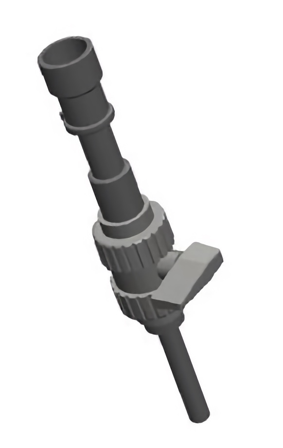 Griffco Valve :: CSP050-C | PVC Corporation Stop - 1/2 inch - Hast C