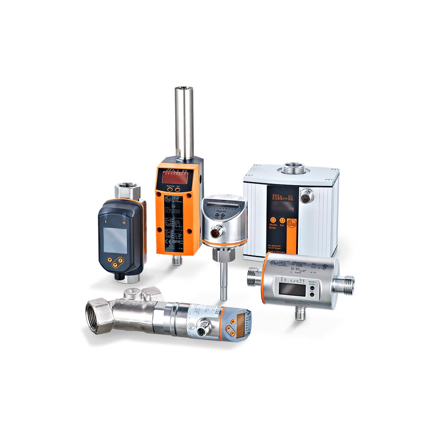 ifm :: Process Sensors - Flow - Liquids - Vortex flowmeters - Type SV