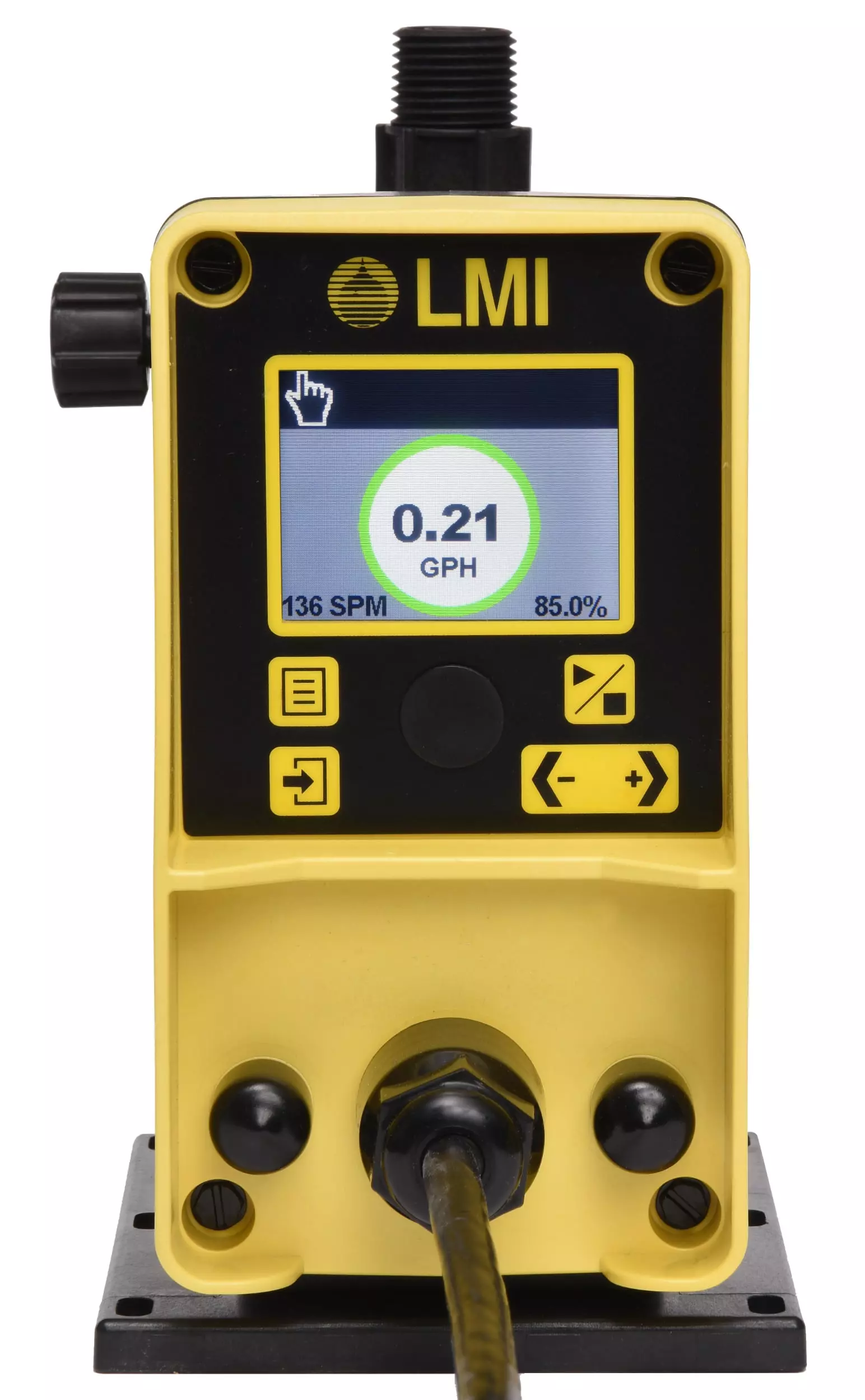 LMI :: PD741-822SI | LMI Metering Pump - 0.68 GPH - 250 psi - PVDF w/ MFV