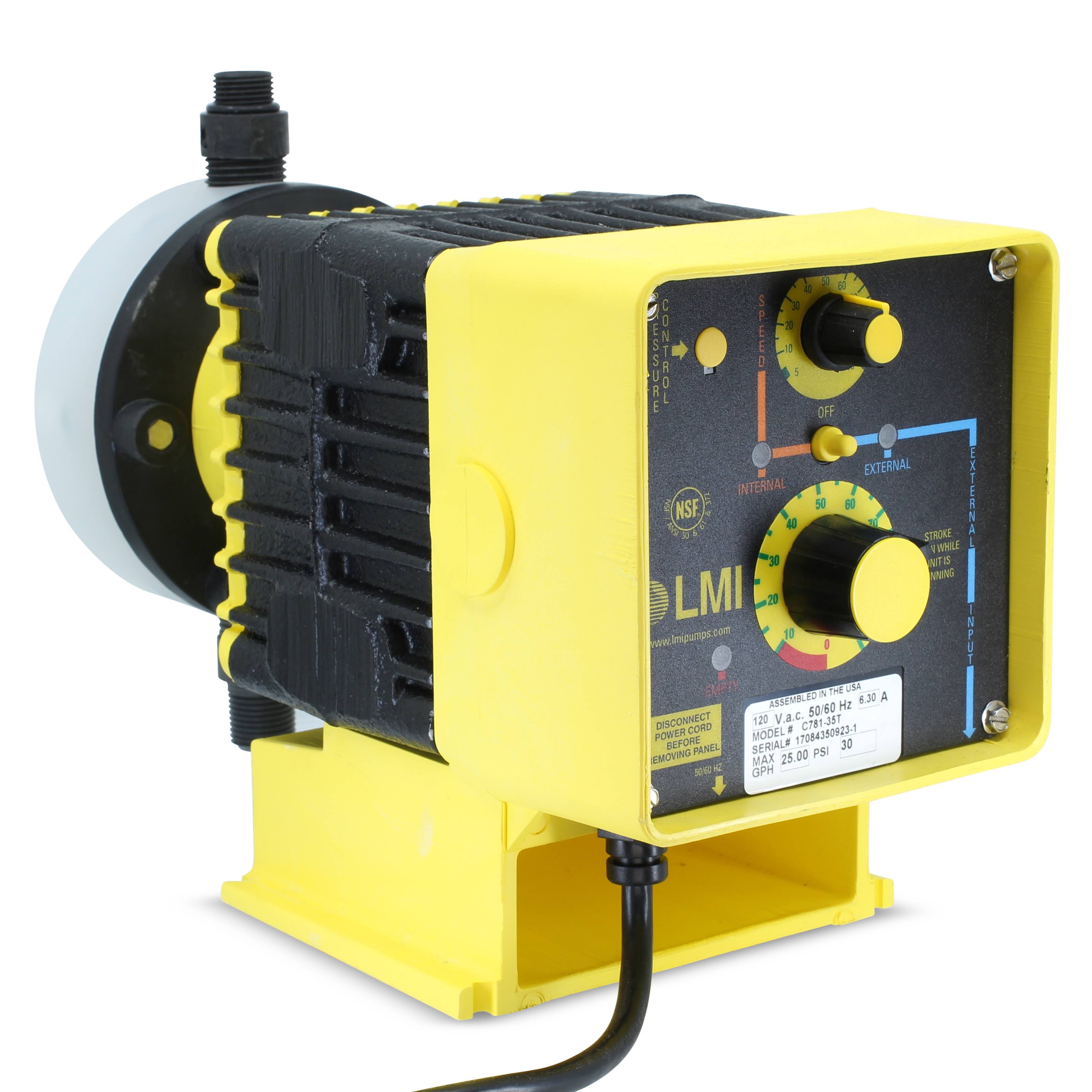 LMI :: C78 | LMI Metering Pumps - 25 GPH - 30 psi - Pulse Control