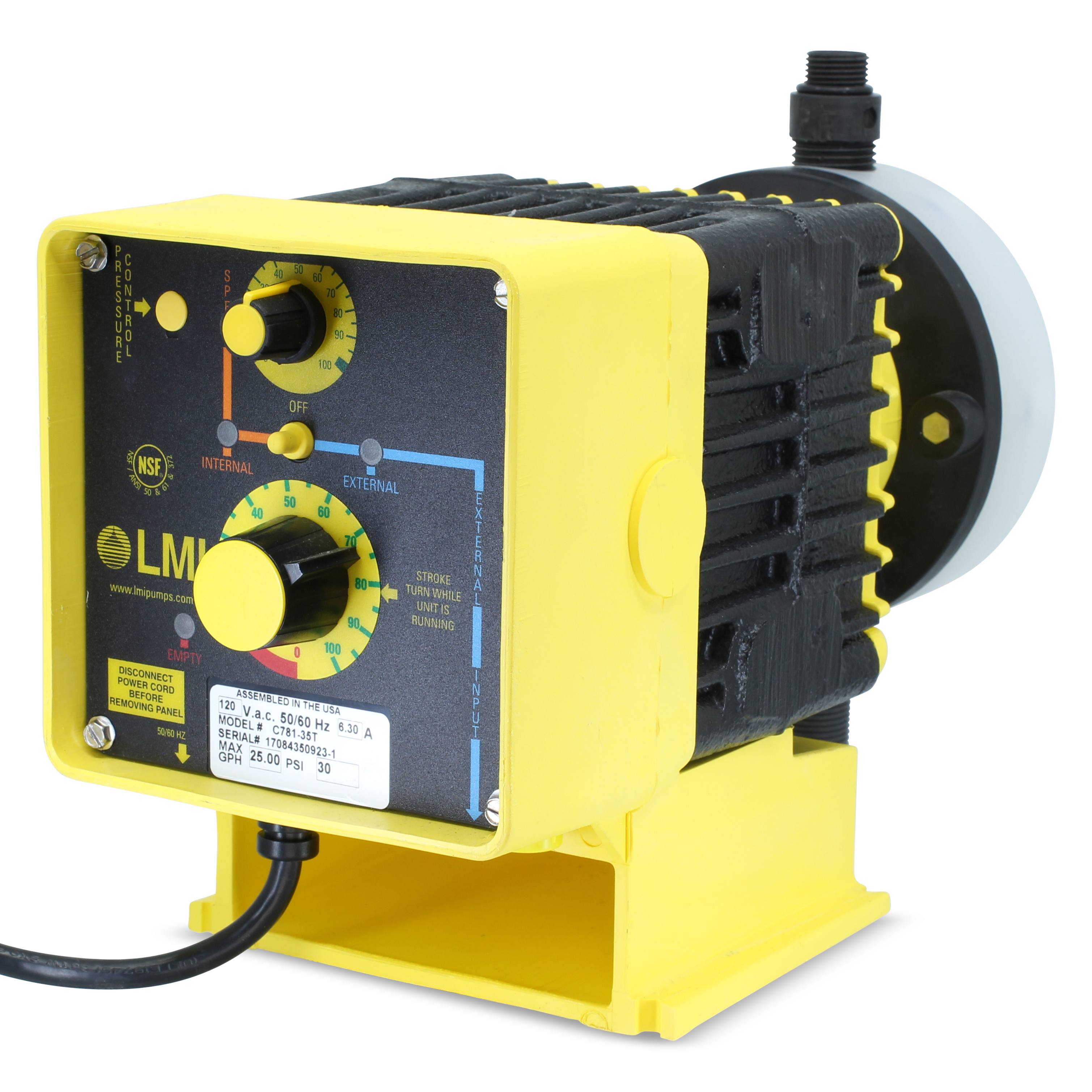 LMI :: C78 | LMI Metering Pumps - 25 GPH - 30 psi - Pulse Control