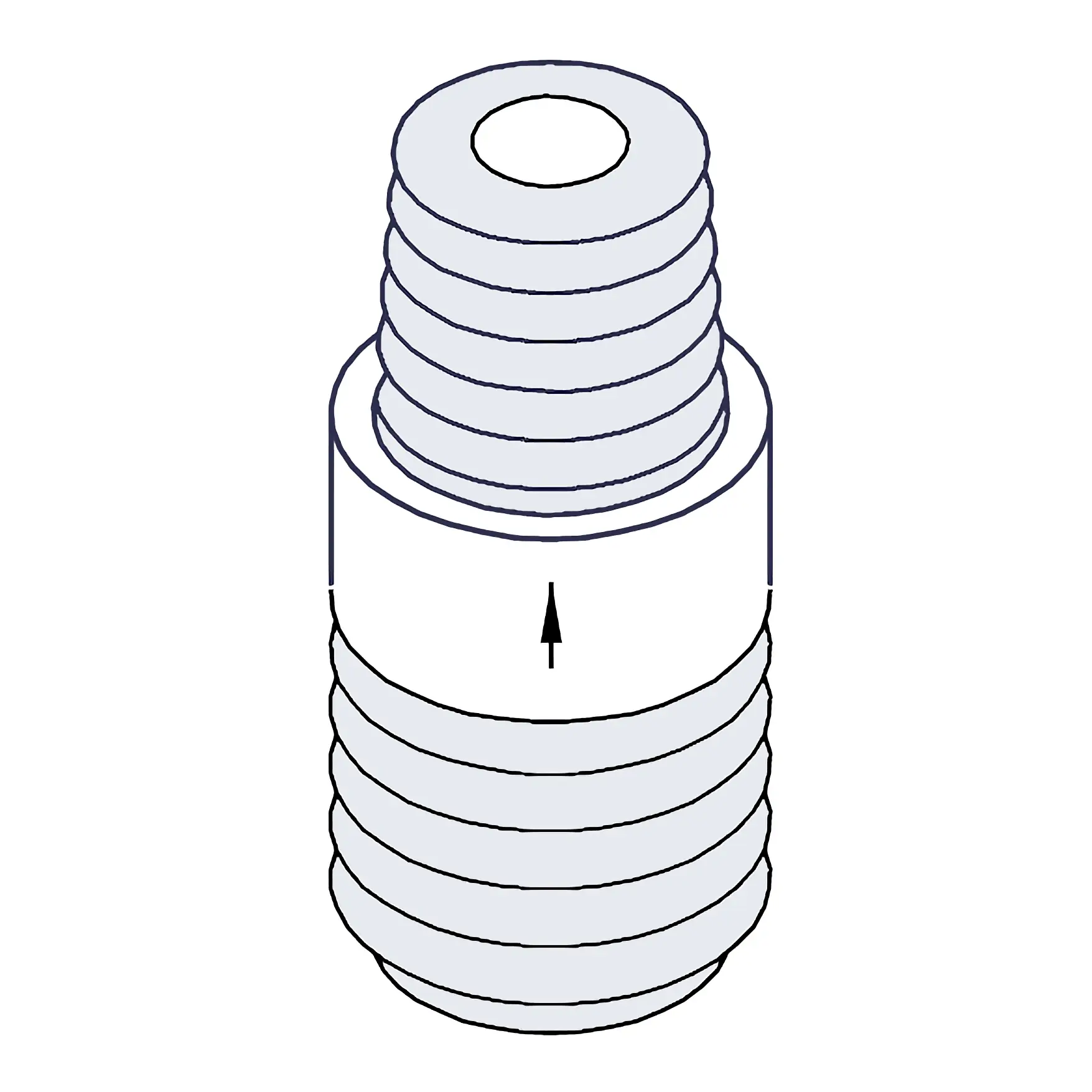 LMI :: 26024 | VALVE, 1/2 NPT PVC