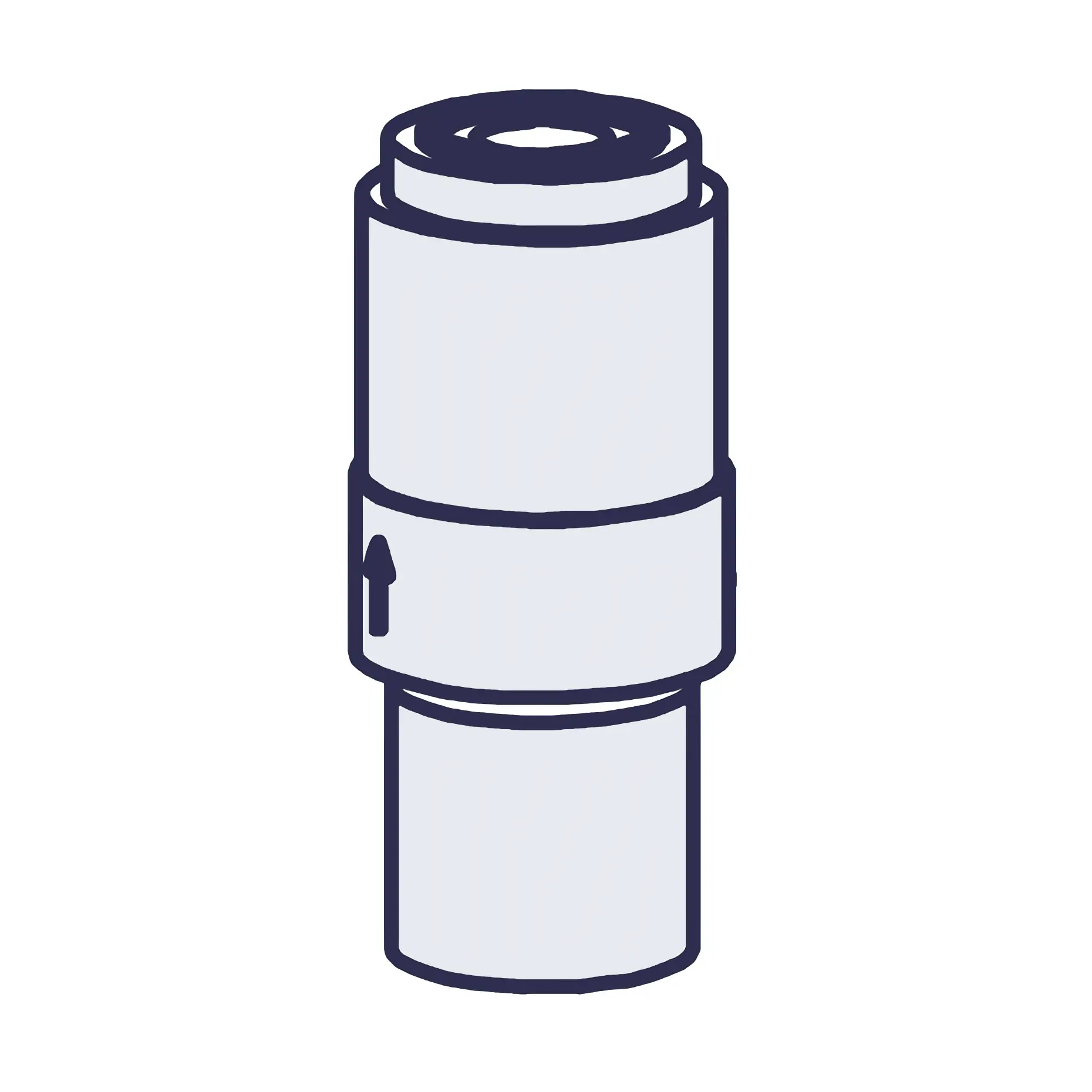 LMI :: 26032 | VALVE SEAT, 1/2 NPT PP