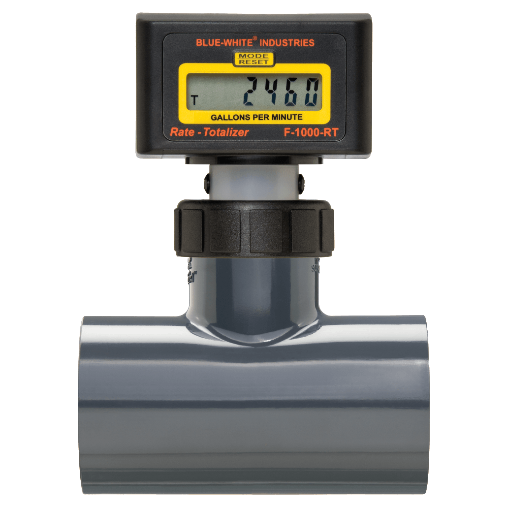 Blue-White :: F-1000 - Digital Paddlewheel Flow Meters