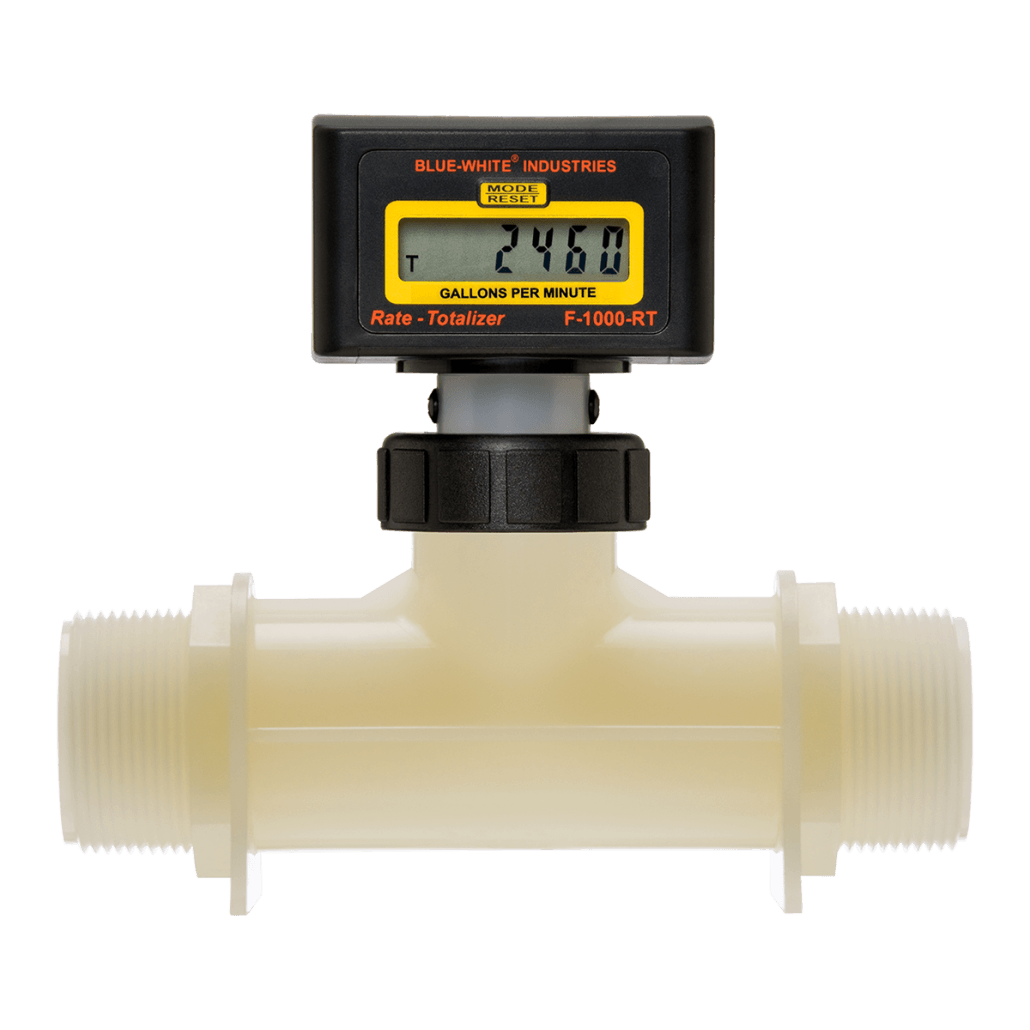 Blue-White :: F-1000 - Digital Paddlewheel Flow Meters